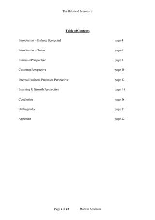 balance-score-card-for-tesco | PDF