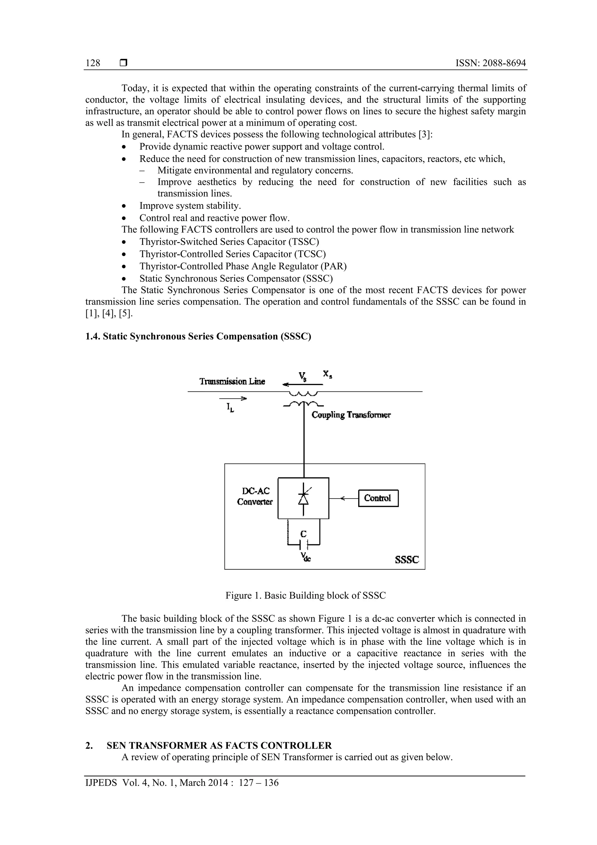 Evolve the Controller for Static Synchronous Series Compensator Based on Control Strategy of Sen ...