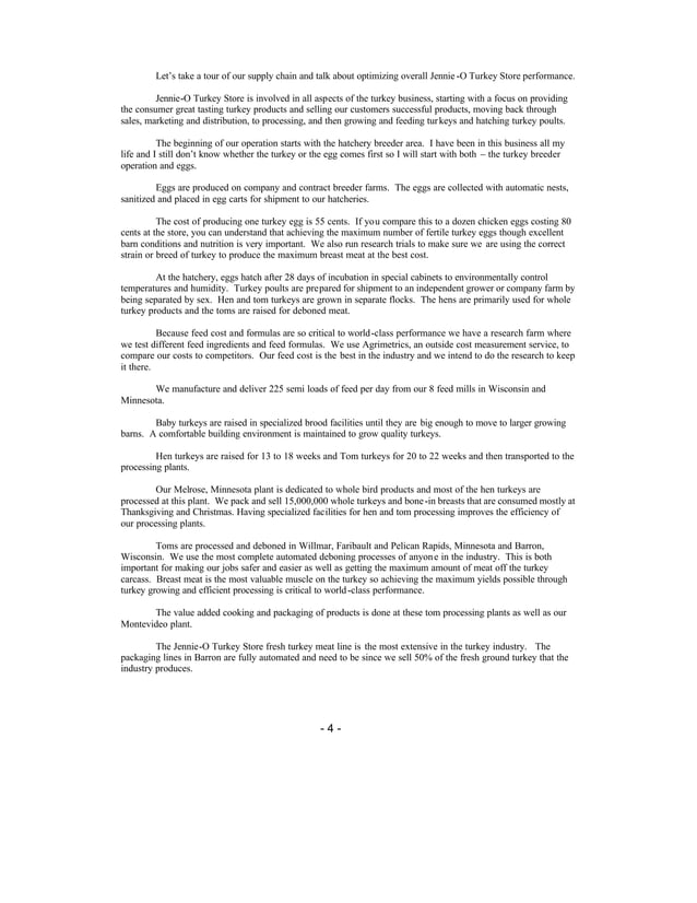 hormel foods nrl_020201 | PDF