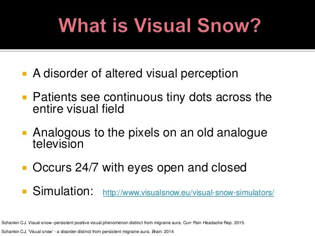 Visual Snow