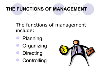 12.1 Functions of Management | PPT
