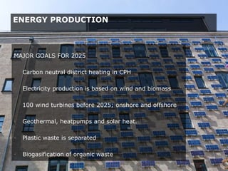Meeting climate targets: City of Copenhagen, Denmark | PPTX