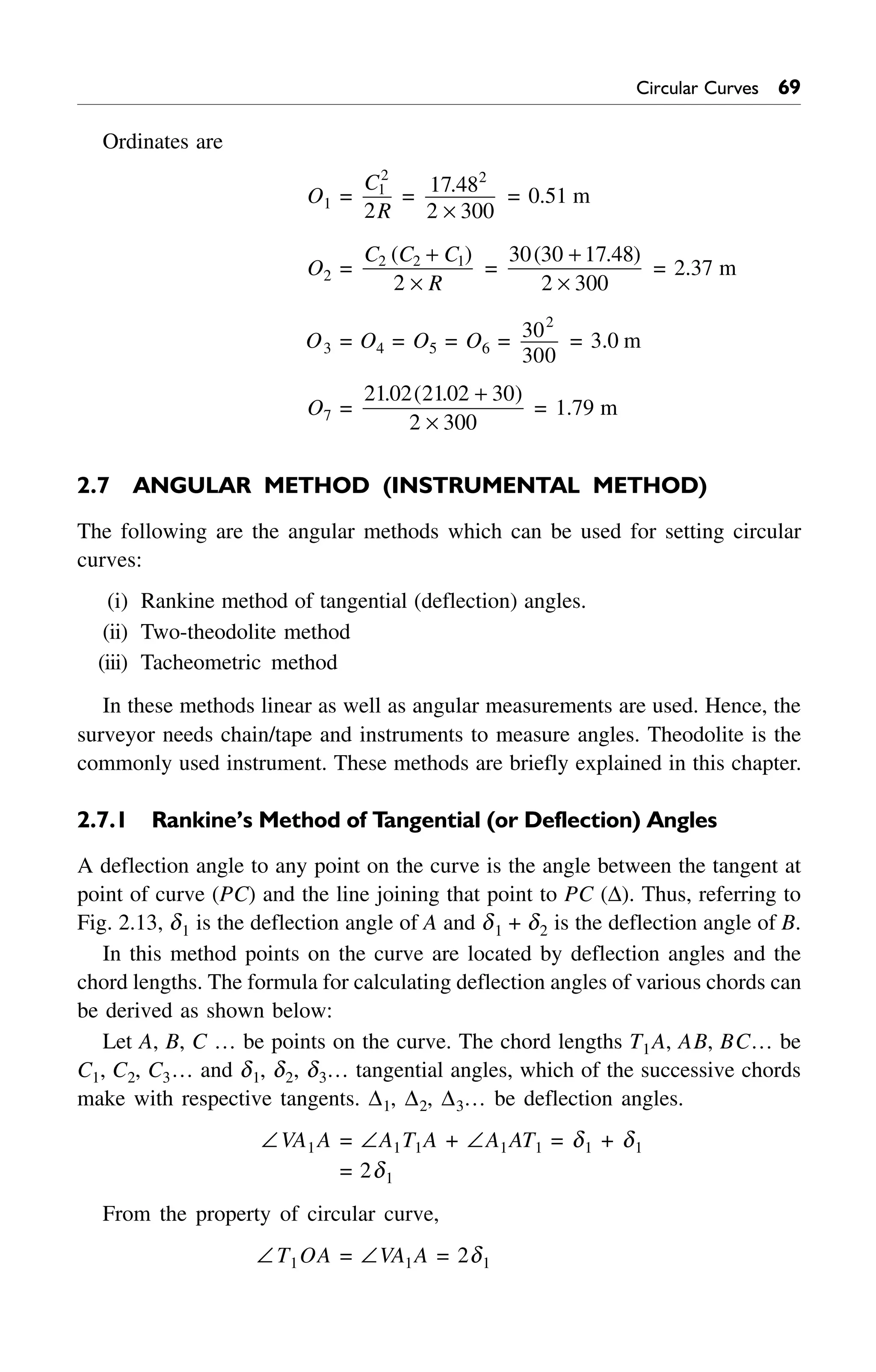 Circular Curves - Surveying - Civil Engineering | PDF