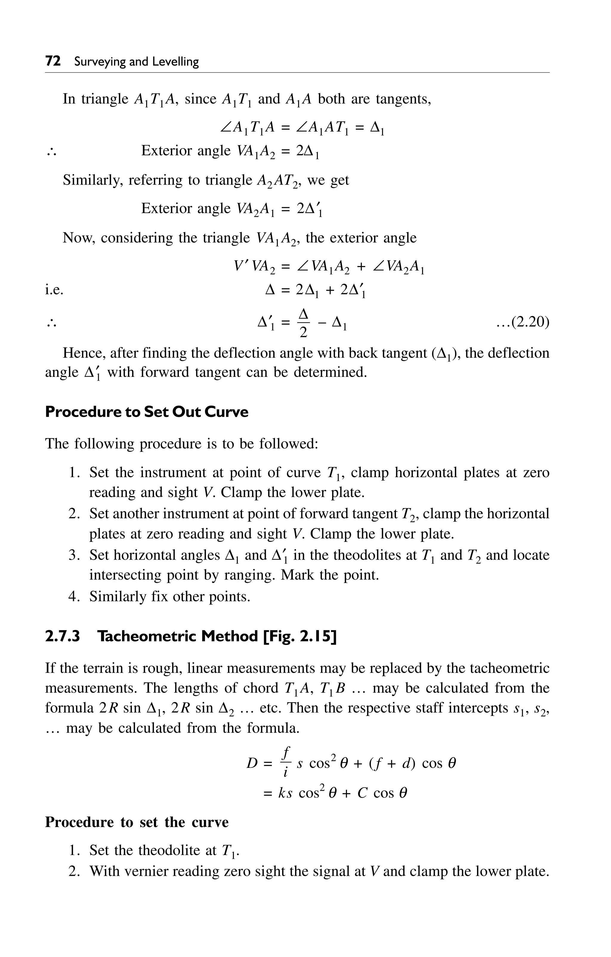 Circular Curves - Surveying - Civil Engineering | PDF