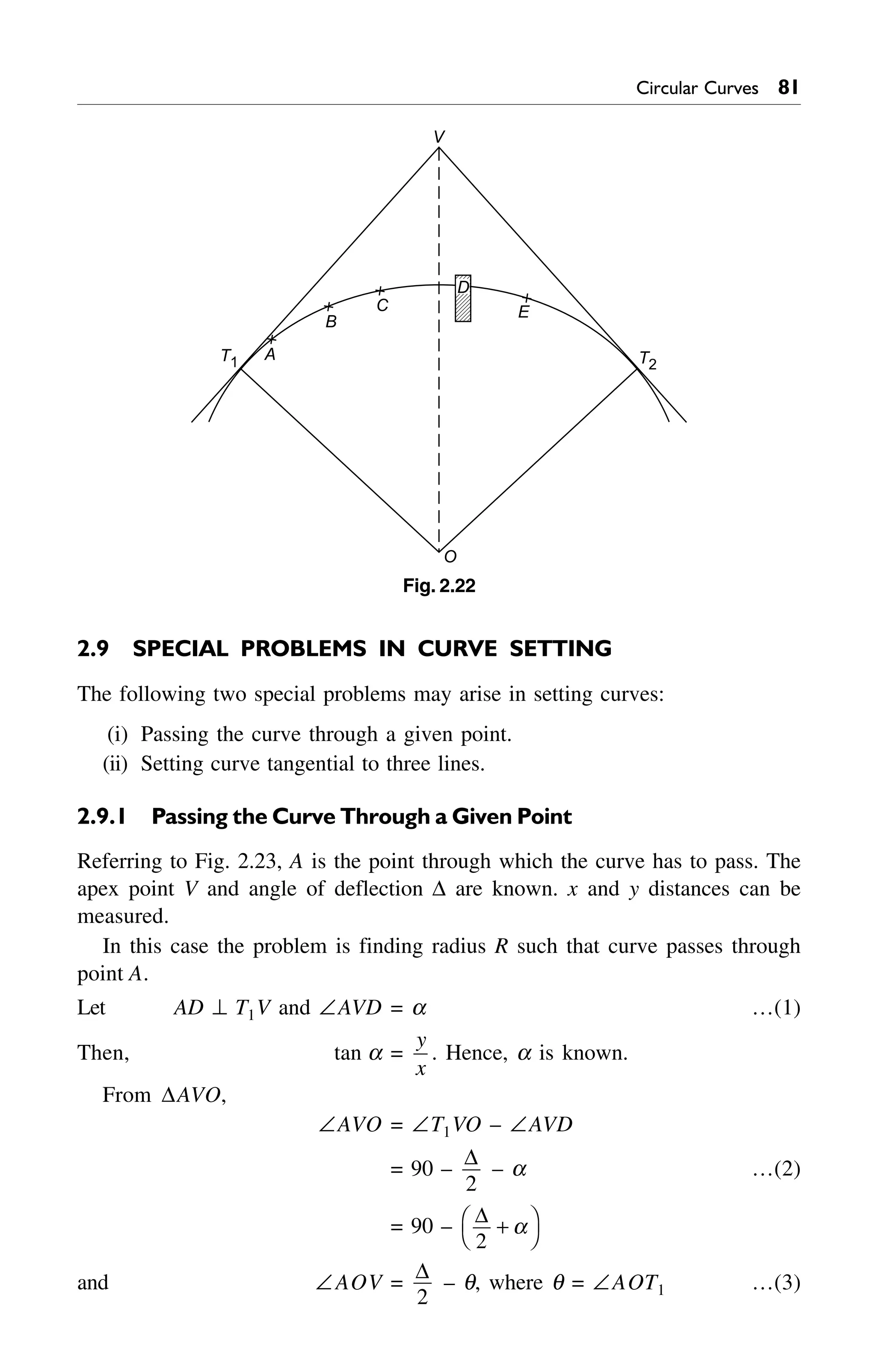 Circular Curves - Surveying - Civil Engineering | PDF