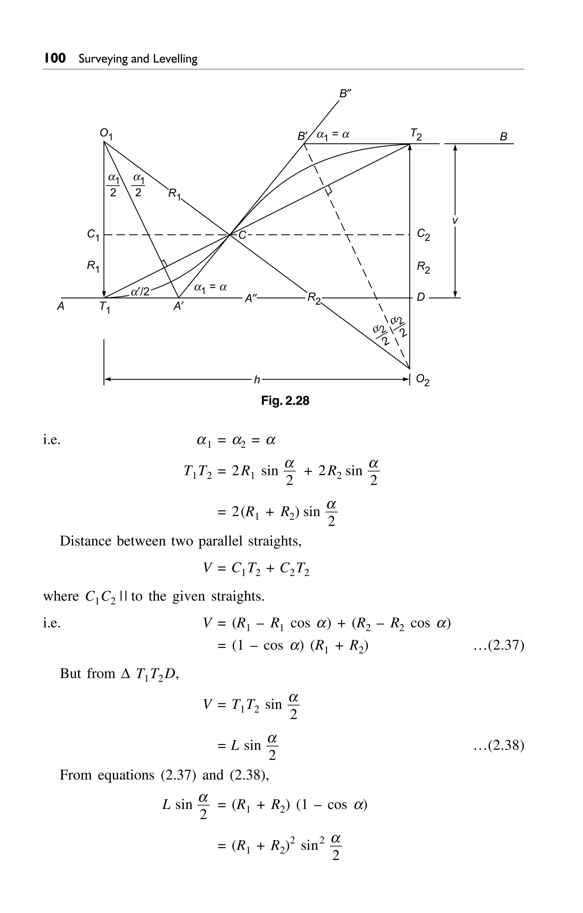 Circular Curves - Surveying - Civil Engineering | PDF
