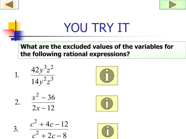 12 1simplifyingrationalexpres5 | PPT