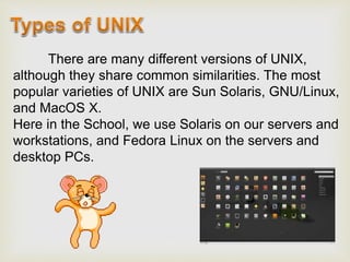 Unix Operation System | PPT