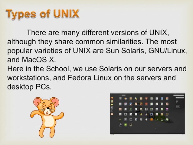Unix Operation System | PPT