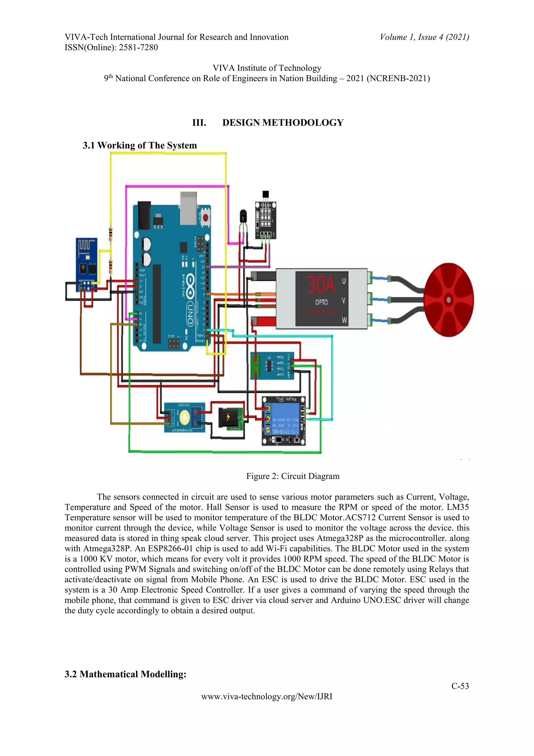 Monitoring And Controlling Of Bldc Motor Using Iot Pdf Internet Of Things Internet