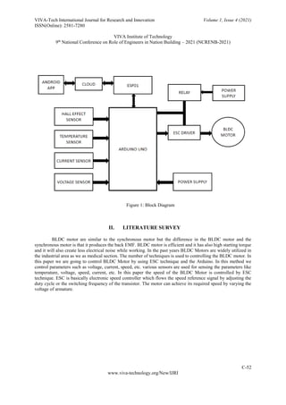 Monitoring and Controlling of BLDC motor using IOT | PDF