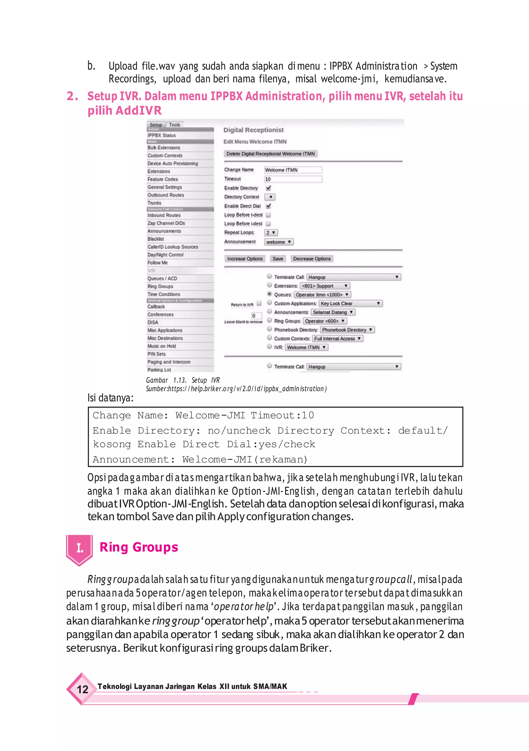 Buku Elektronik | Teknologi Layanan Jaringan C3 XII TKJ | PDF