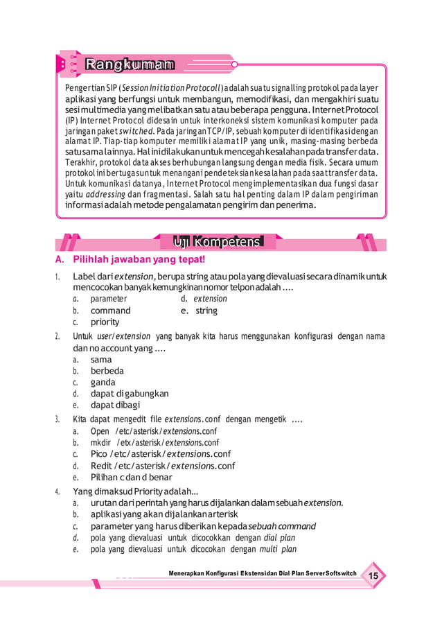 Buku Elektronik | Teknologi Layanan Jaringan C3 XII TKJ | PDF