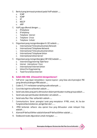 Buku Elektronik | Teknologi Layanan Jaringan C3 XII TKJ | PDF