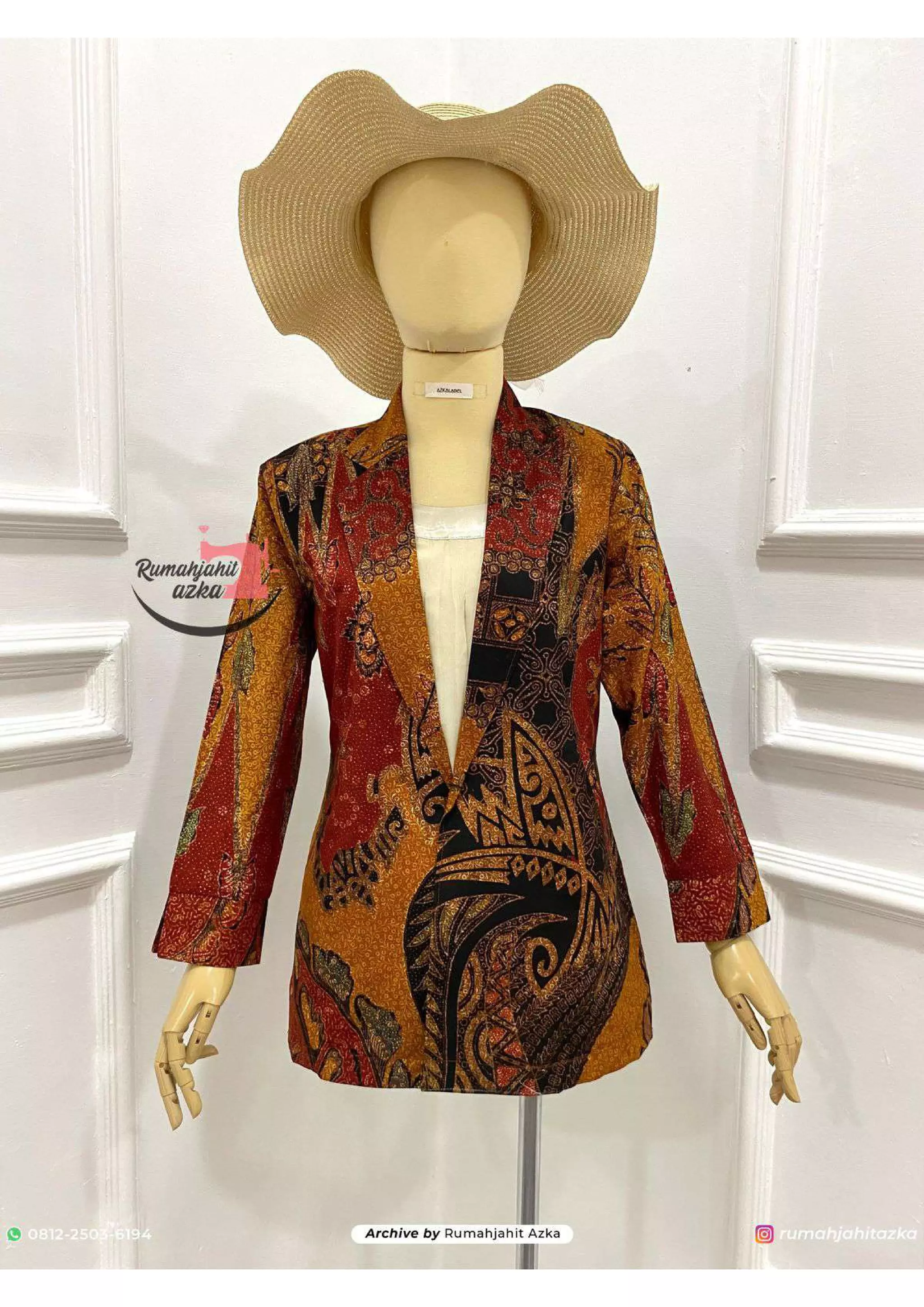 Jas Blazer Wanita by Rumah Jahit Azka | PDF