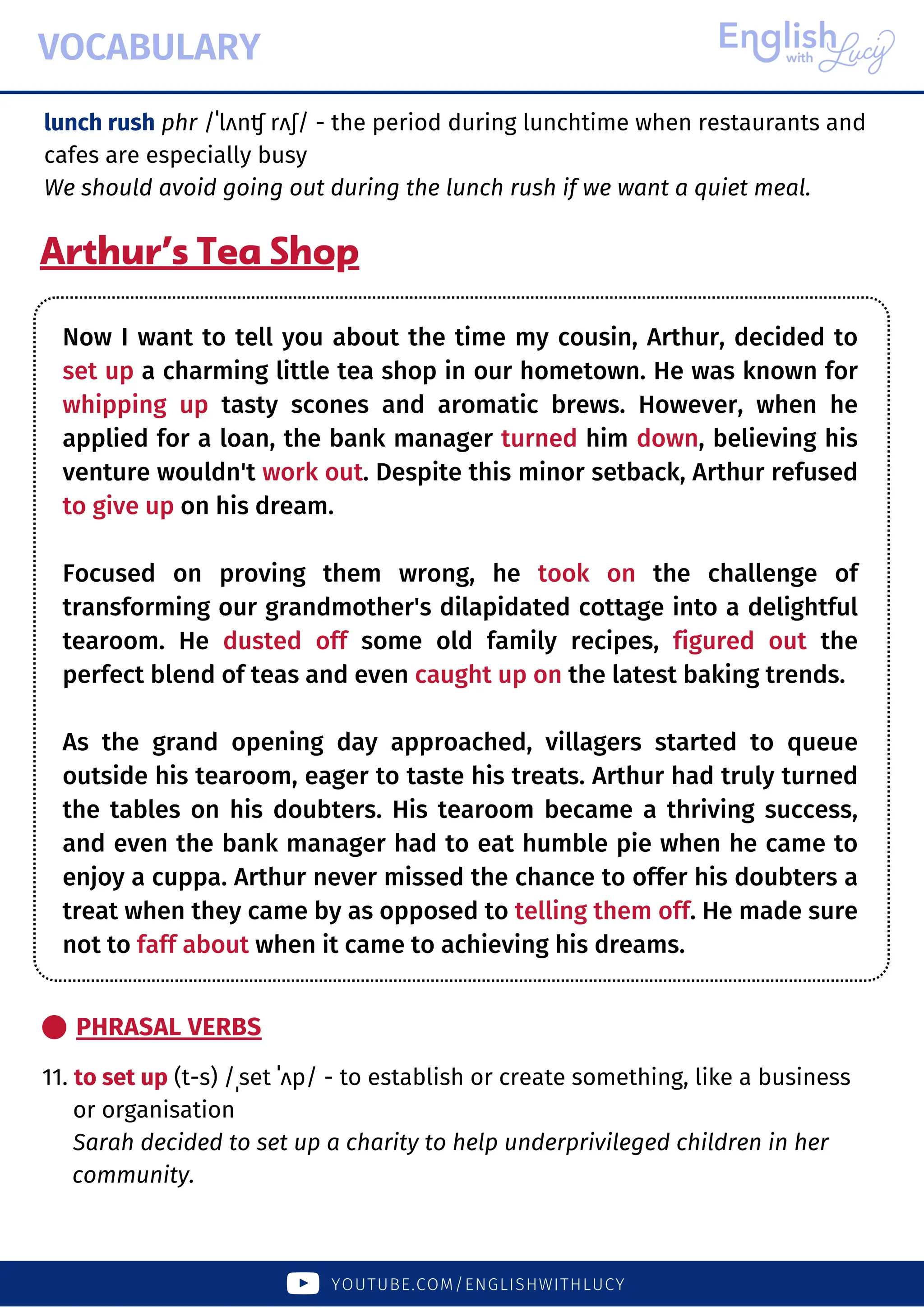 122. 50 Phrasal Verbsfor international c2 English level | PDF