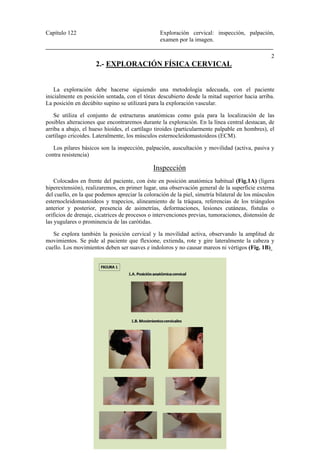 122 - EXPLORACIÓN CERVICAL INSPECCIÓN, PALPACIÓN, EXAMEN POR LA IMAGEN.pdf