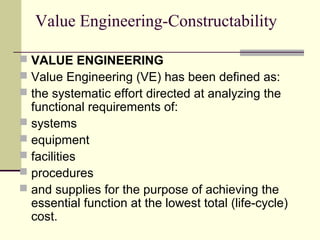122 value engineering | PPT