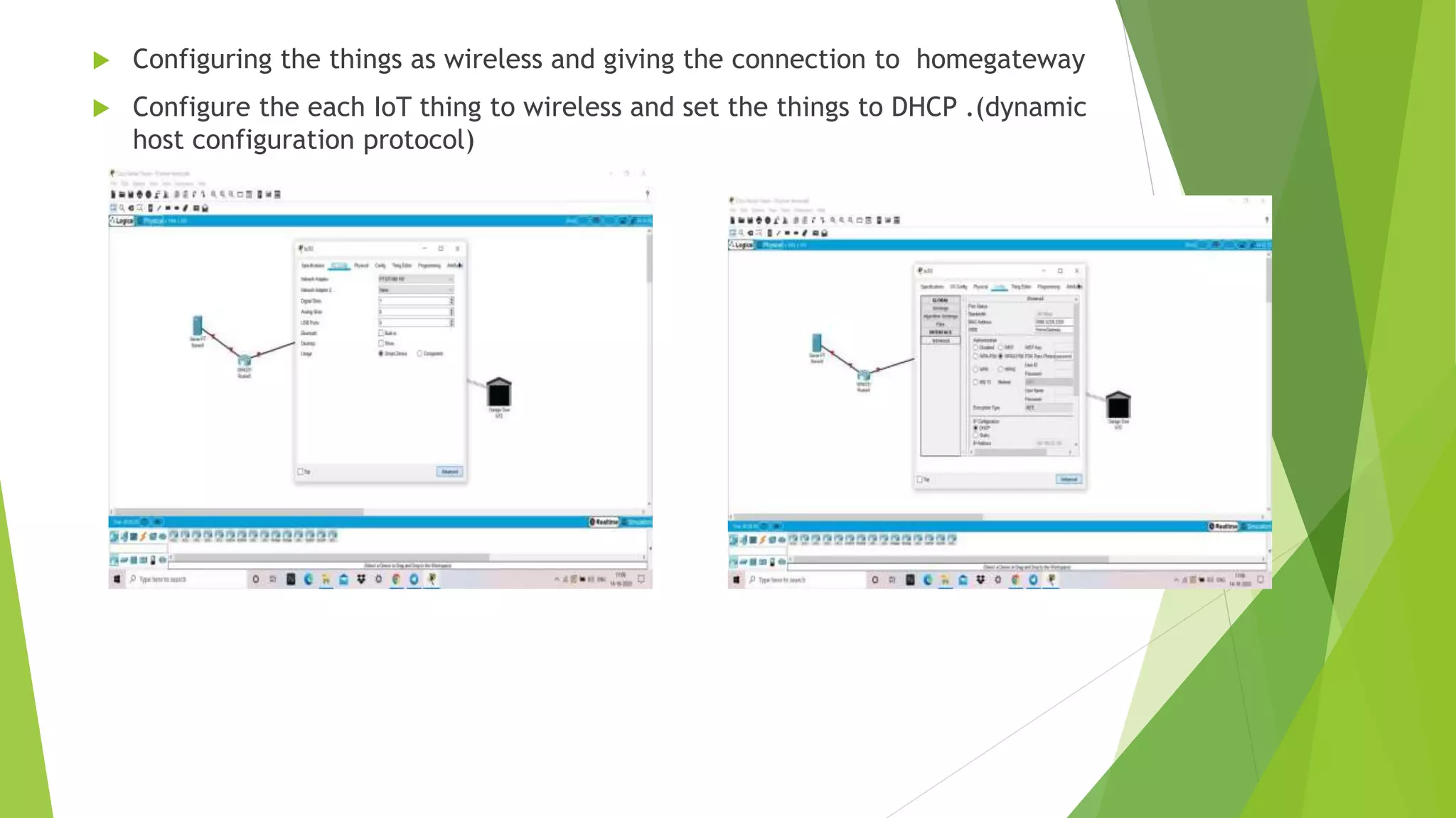 Smart Home Using IOT simulation In cisco packet tracer | PPTX