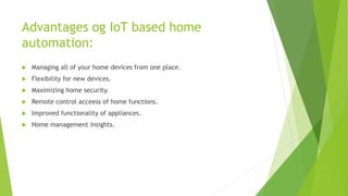 Smart Home Using IOT simulation In cisco packet tracer | PPTX ...