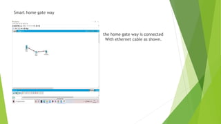 Smart Home Using IOT simulation In cisco packet tracer | PPTX
