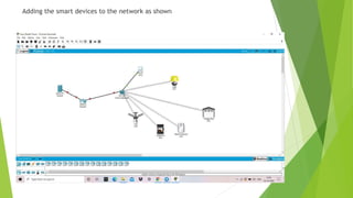 Smart Home Using IOT simulation In cisco packet tracer | PPTX