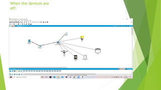 Smart Home Using IOT simulation In cisco packet tracer | PPT
