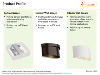 G2LED Lighting Overview | Why LED | PPT