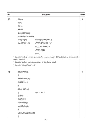 computer science sample papers 3 | PDF