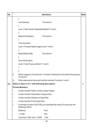 computer science sample papers 2 | PDF | Programming Languages | Computing