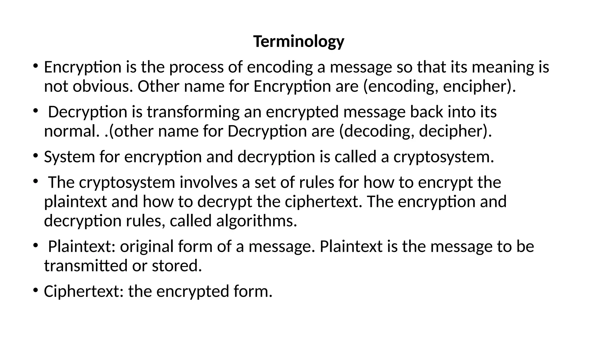 Cryptography, Cryptanalysis and Cryptology | PPT