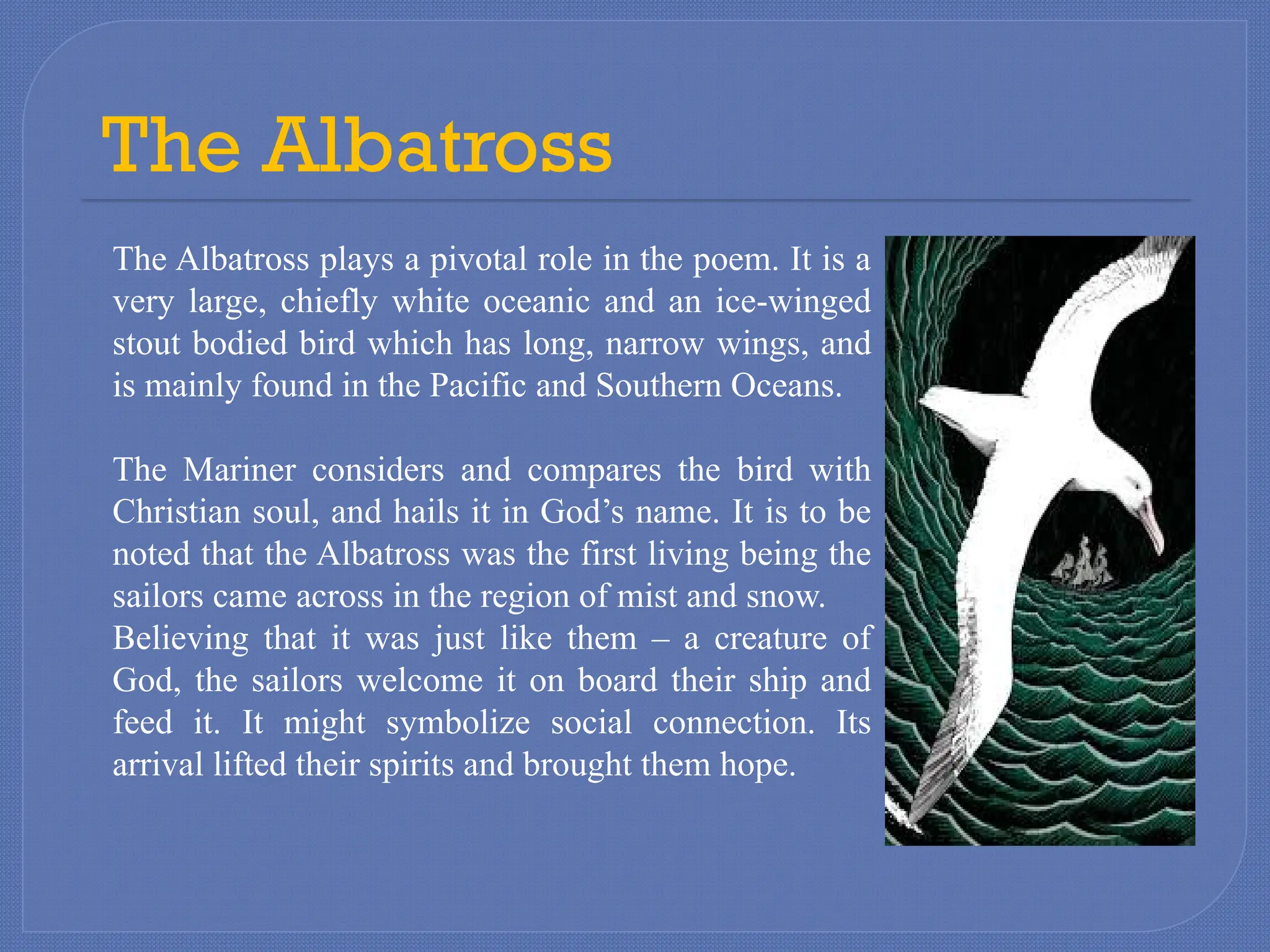 This is the poem of the time of the ancient mariner | PPTX
