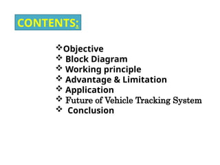 Vechile tracking using GPS DEPARTMENT OF PHYSICS N.C COLLEGE | PPTX