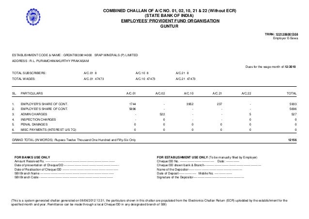 1221206001308 challan receipt