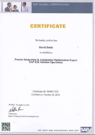 Certifications | PDF