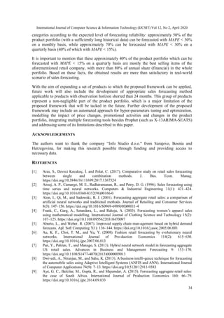 APPLICATION OF FACEBOOK'S PROPHET ALGORITHM FOR SUCCESSFUL SALES FORECASTING BASED ON REAL-WORLD ...