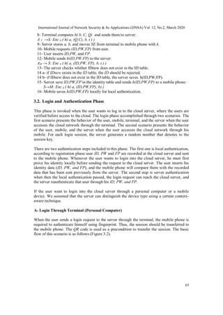 AN ENHANCED USER AUTHENTICATION FRAMEWORK IN CLOUD COMPUTING | PDF
