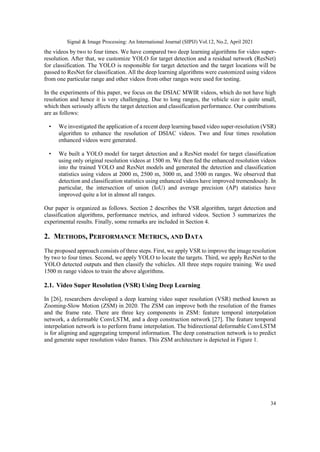 Target Detection and Classification Performance Enhancement using Super ...