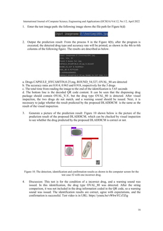 A DEEP LEARNING-BASED ACCURATE DRUG DETECTION, IDENTIFICATION AND ...