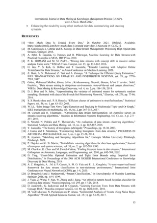 Paper Title - Mining Techniques for Streaming Data | PDF