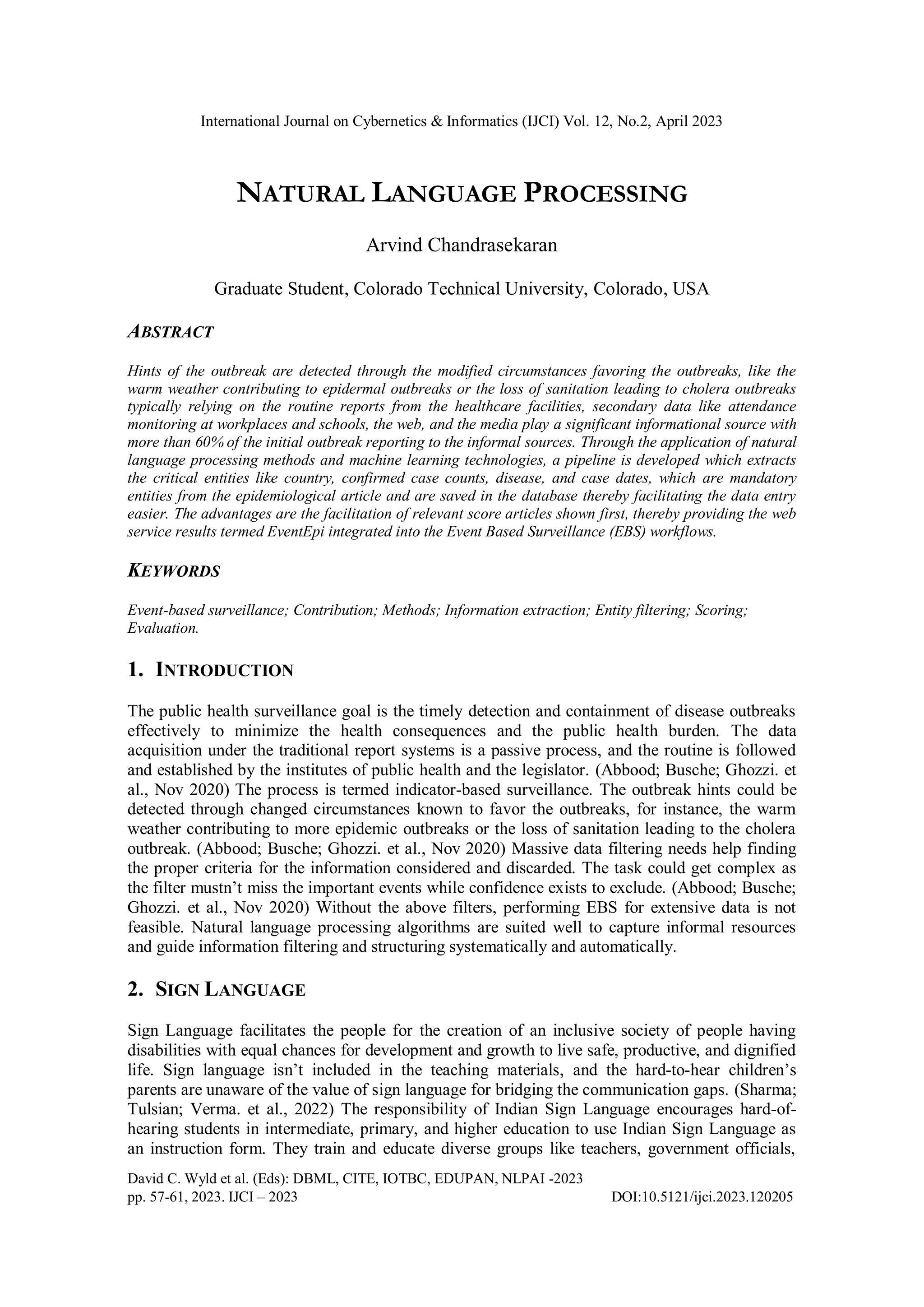 NATURAL LANGUAGE PROCESSING | PDF