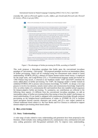 UNDERSTANDING CHINESE MORAL STORIES WITH FURTHER PRE-TRAINING | PDF