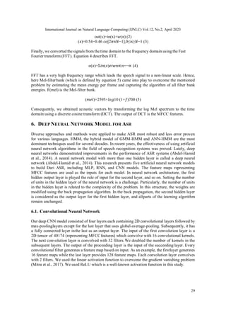 TUNING DARI SPEECH CLASSIFICATION EMPLOYING DEEP NEURAL NETWORKS | PDF