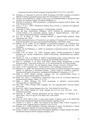 Lexis and Syntax of Medicine Product Warnings in the Philippines | PDF