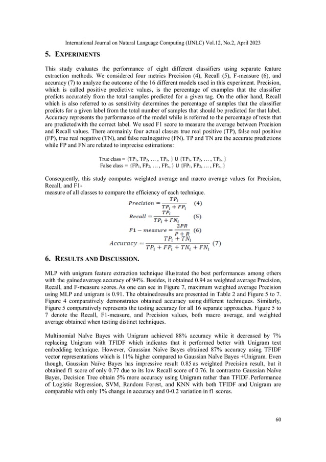 TUNING TRADITIONAL LANGUAGE PROCESSING APPROACHES FOR PASHTO TEXT CLASSIFICATION | PDF
