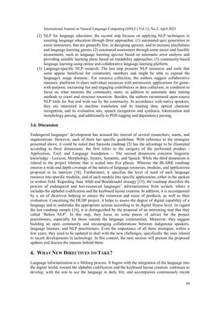 NEW TRENDS IN LESS-RESOURCED LANGUAGE PROCESSING: CASE OF AMAZIGH LANGUAGE | PDF