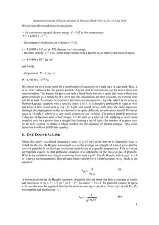 MASSIVE PHOTON HYPOTHESIS OPENS DOORS TO NEW FIELDS OF RESEARCH | PDF | Physics | Science
