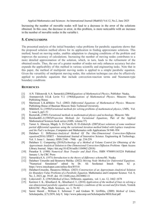 MULTIPOINT MOVING NODES FOR P ARABOLIC EQUATIONS | PDF