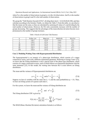 MEAN ABSOLUTE DEVIATION FOR HYPEREXPONENTIAL AND HYPOEXPONENTIAL ...