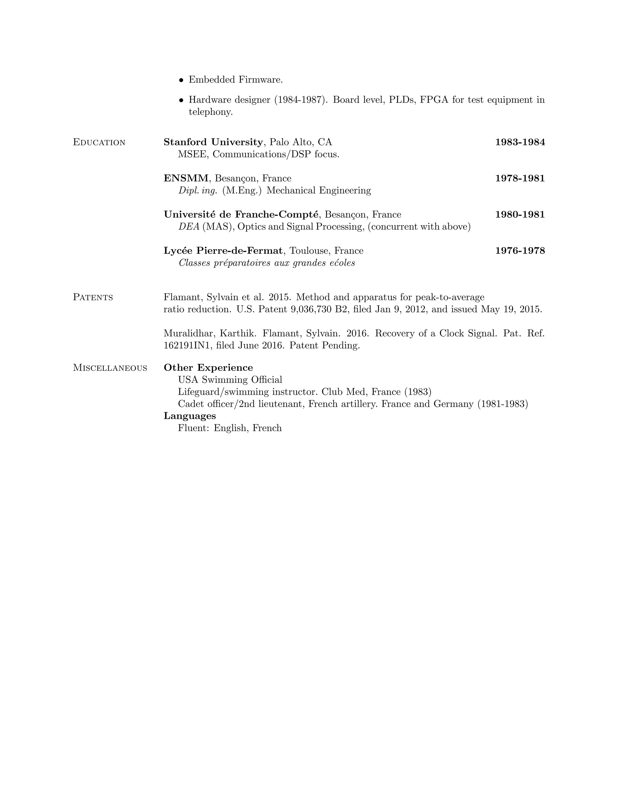 Sylvainflamantcv Pdf 